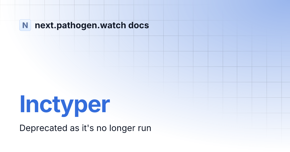 Inctyper | next.pathogen.watch docs