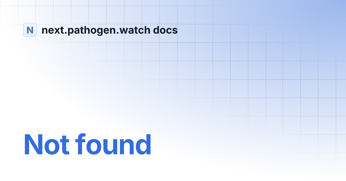 PATH-SAFE analyses | next.pathogen.watch docs